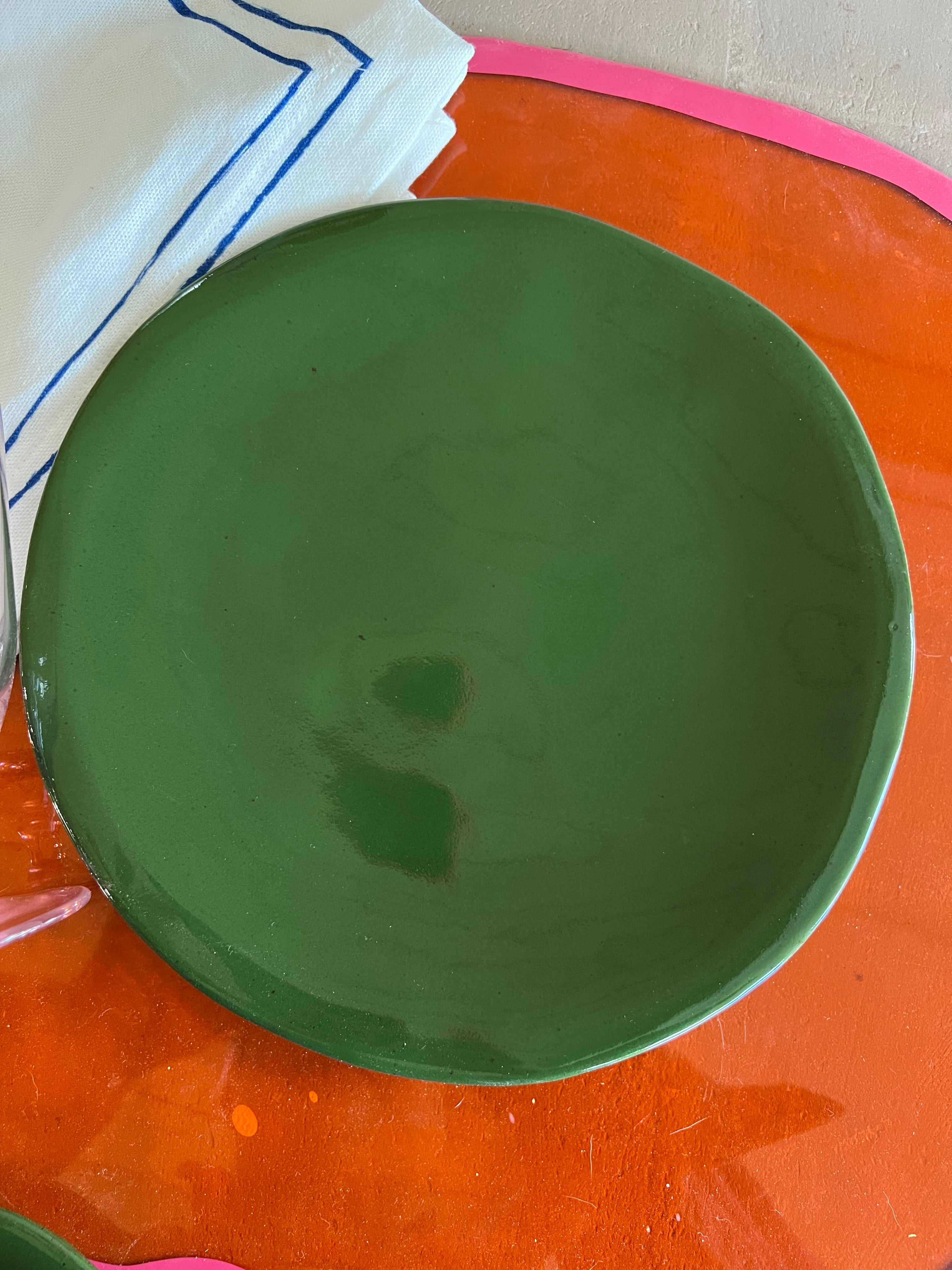 Glossy Clover Plate – Beau Rush Ceramics